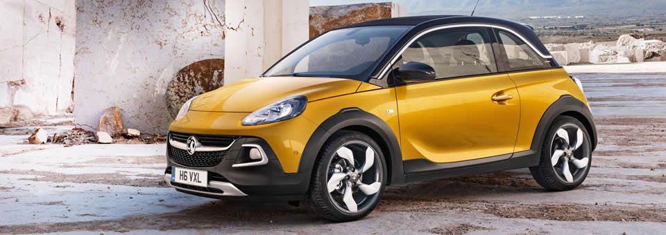 Vauxhall/Opel Adam Rocks up at Geneva
